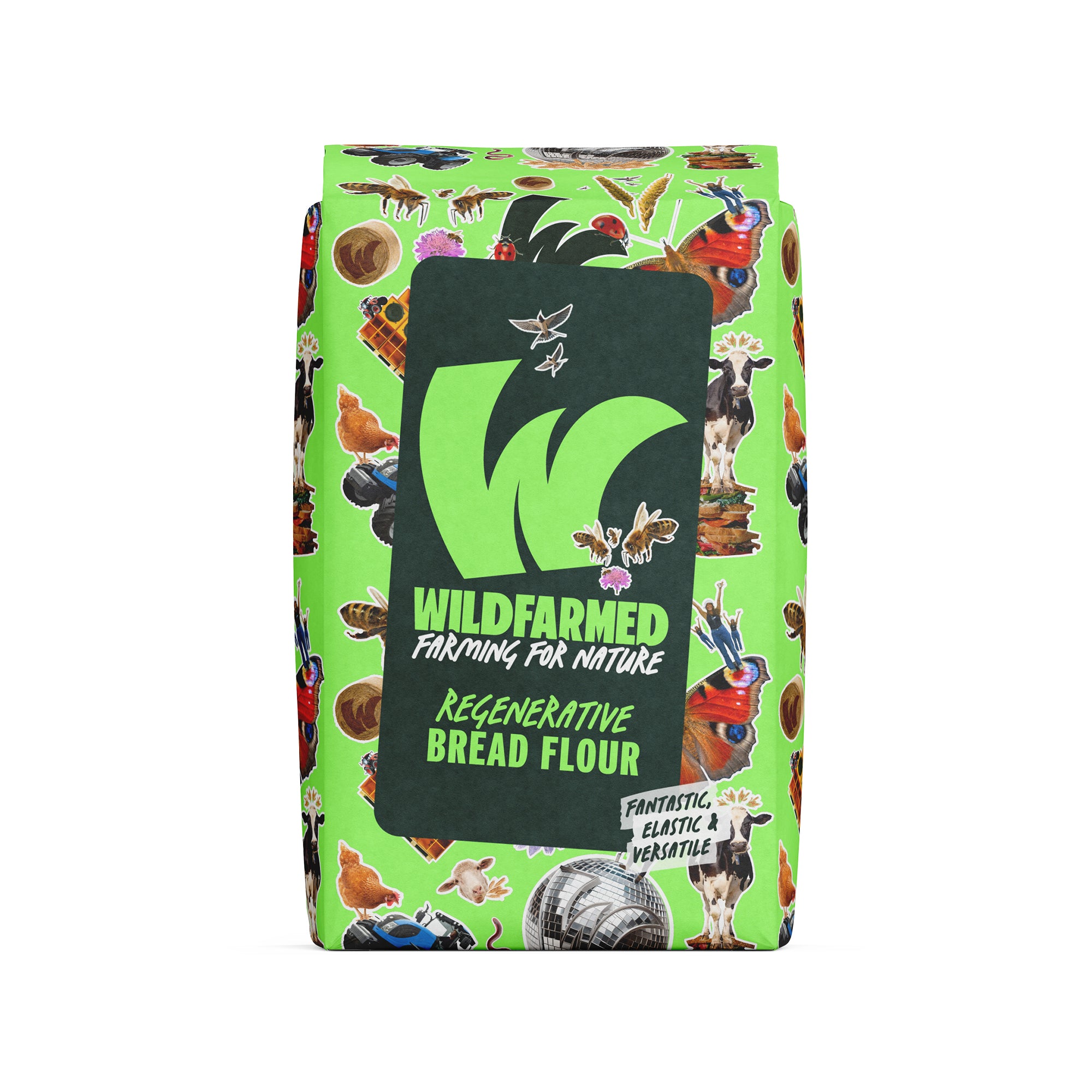 Wildfarmed White Bread Flour – Vegetarian Express