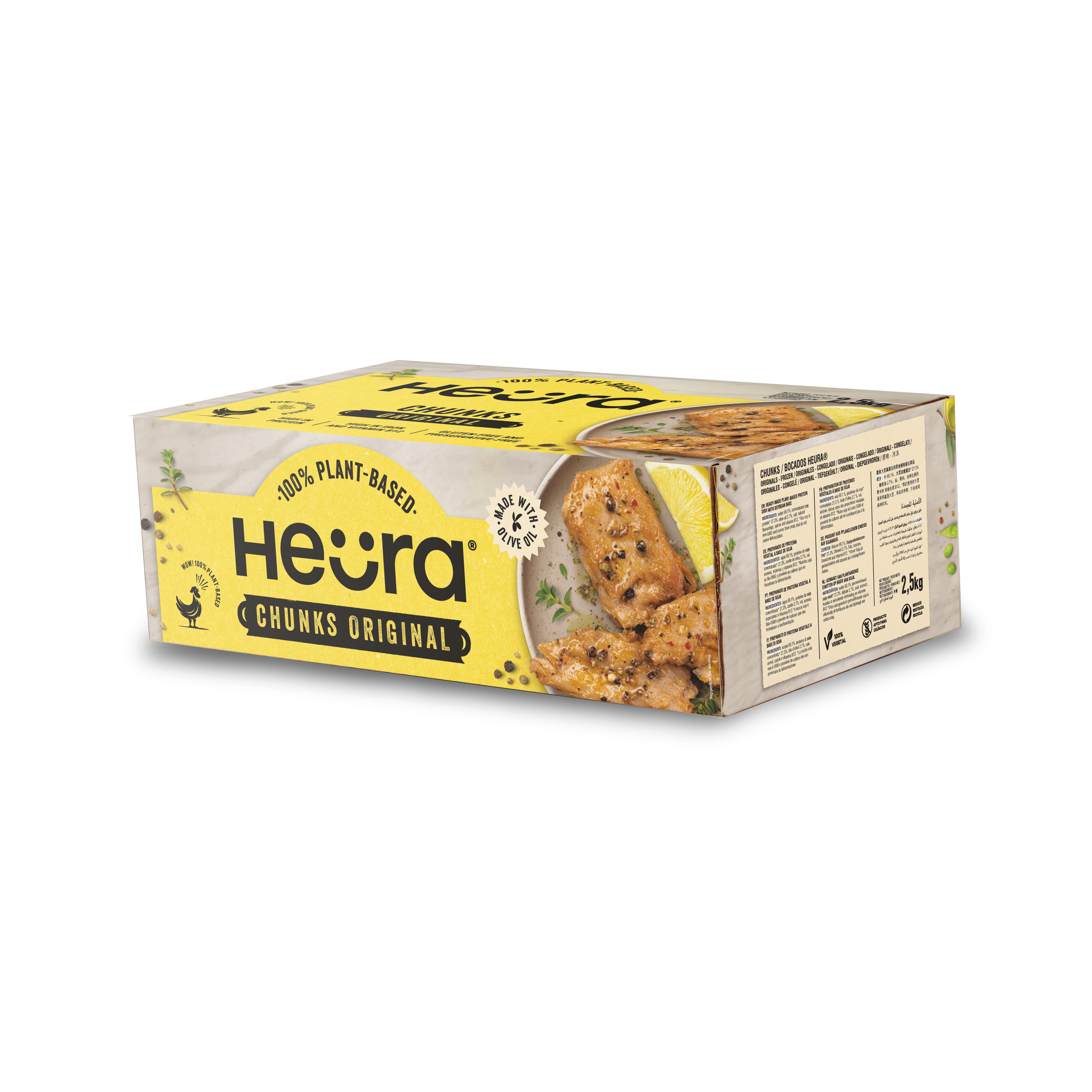 Heura Original Plant-based Chicken Chunks – Vegetarian Express