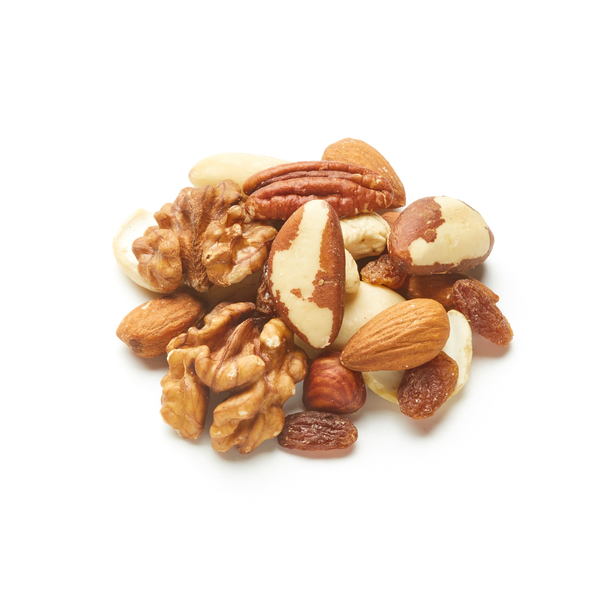 Mixed Nuts and Raisins (Deluxe) – Vegetarian Express